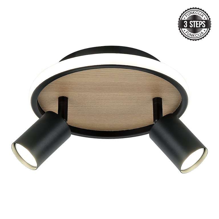 LED plafonska lampa FG150-2 BK+WD