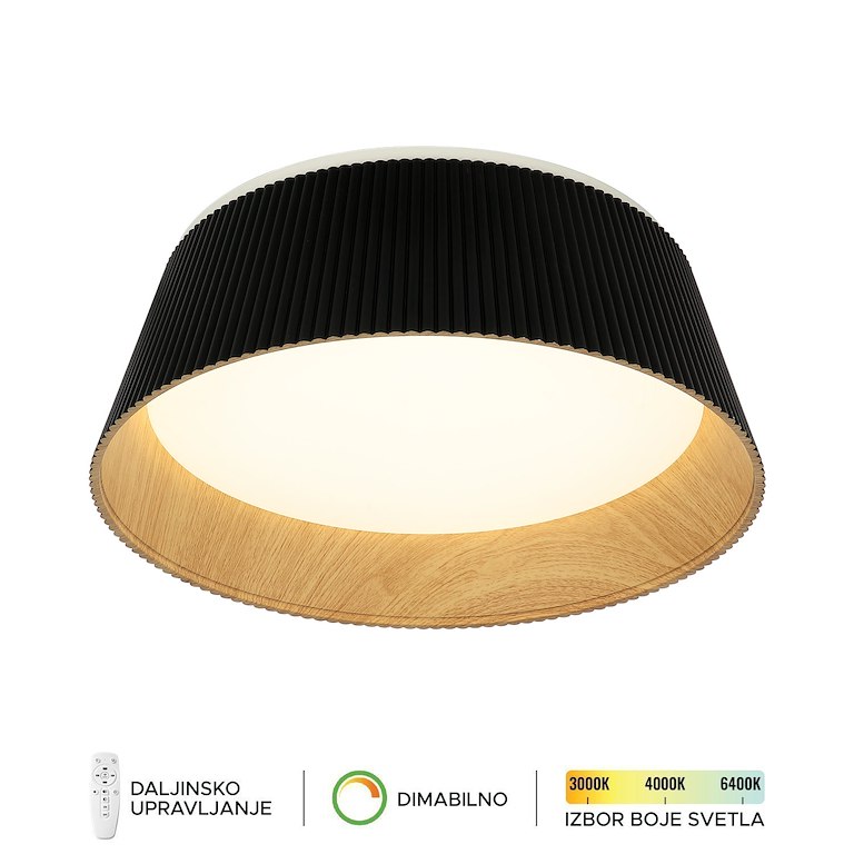 LED plafonska lampa FK2003-⁠62C BK