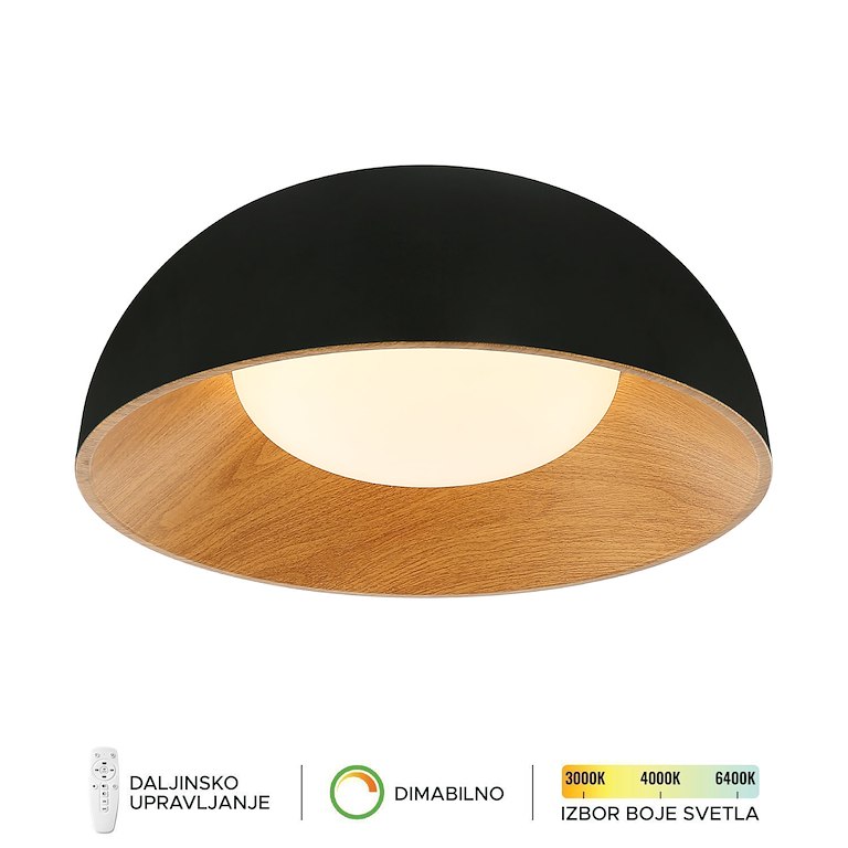 LED plafonska lampa FK2005-⁠28C BK
