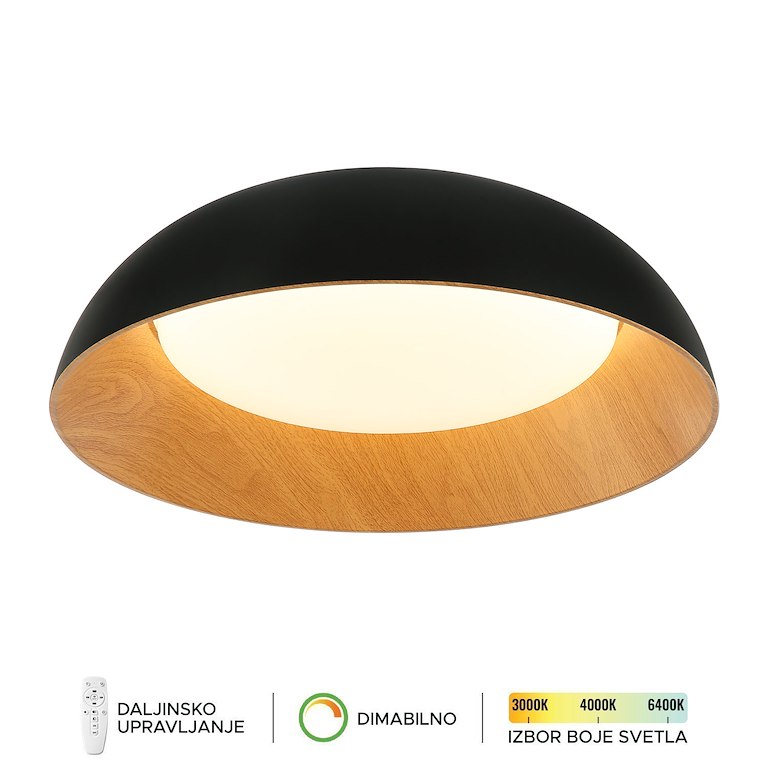 LED plafonska lampa FK2005-⁠66C BK