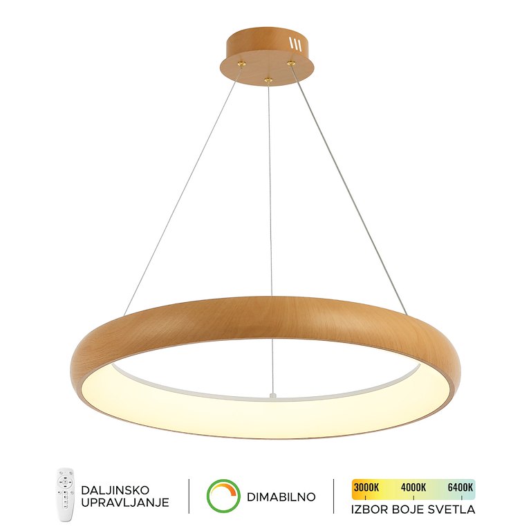 LED viseća lampa F2081-86V WD