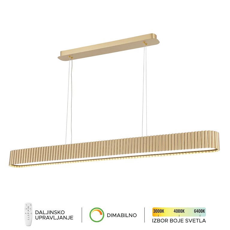 LED viseća lampa F2095-100VL SG