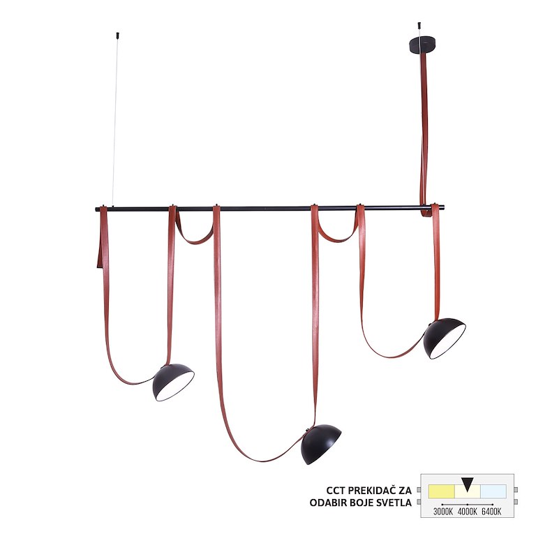 LED viseća lampa FK2100-30V BK/BR