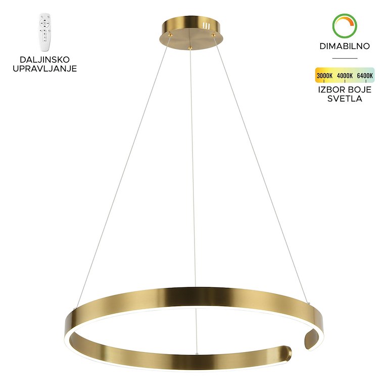 LED visilica F2046-56V SG