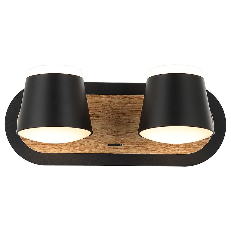 LED zidna lampa F2077-16Z BK+WD