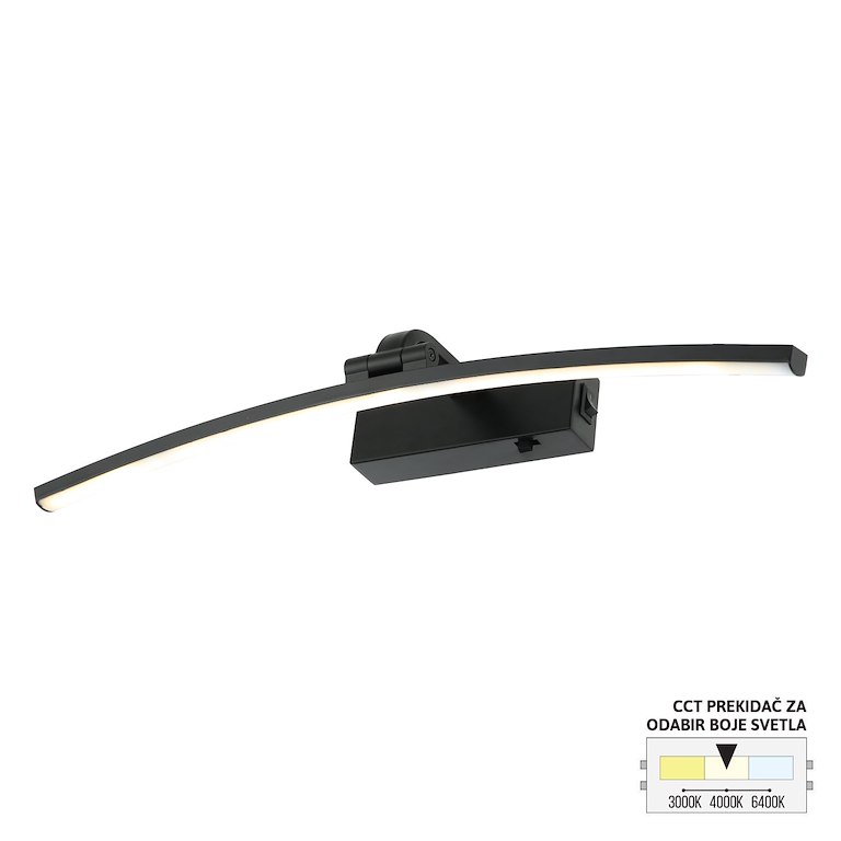 LED zidna lampa LZ008-12 BK