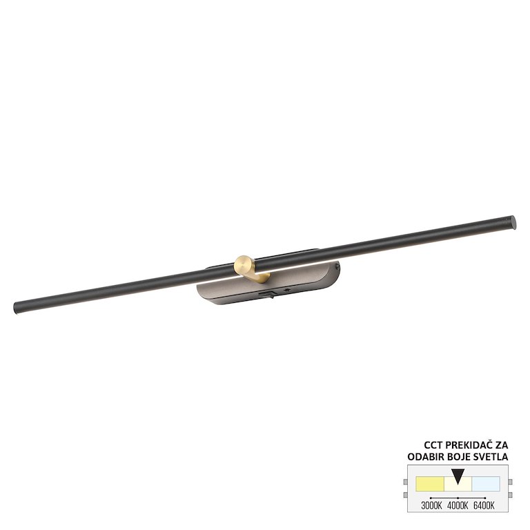LED zidna lampa LZ009-12 BK+SG