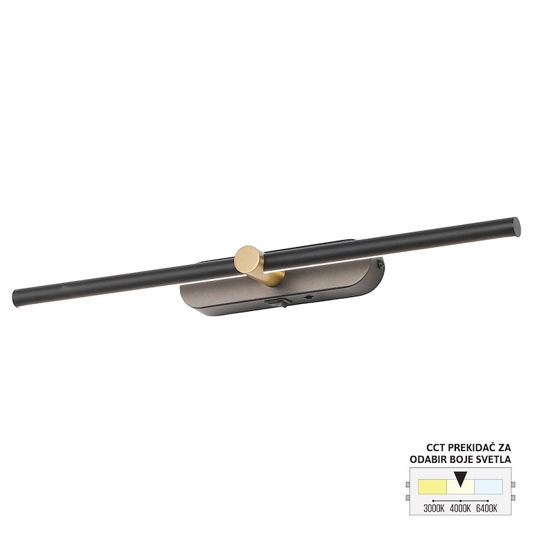 LED zidna lampa LZ009-8 BK+SG