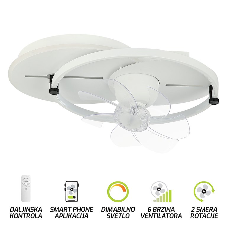 Plafonska lampa sa ventilatorom FV1101-⁠55