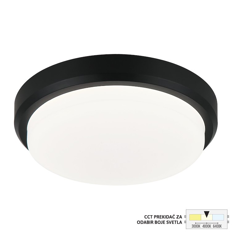 Spoljna LED plafonjera PS8301 BK