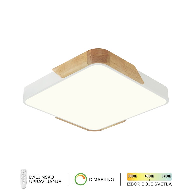 LED plafonska lampa F2812-20C WH+WD