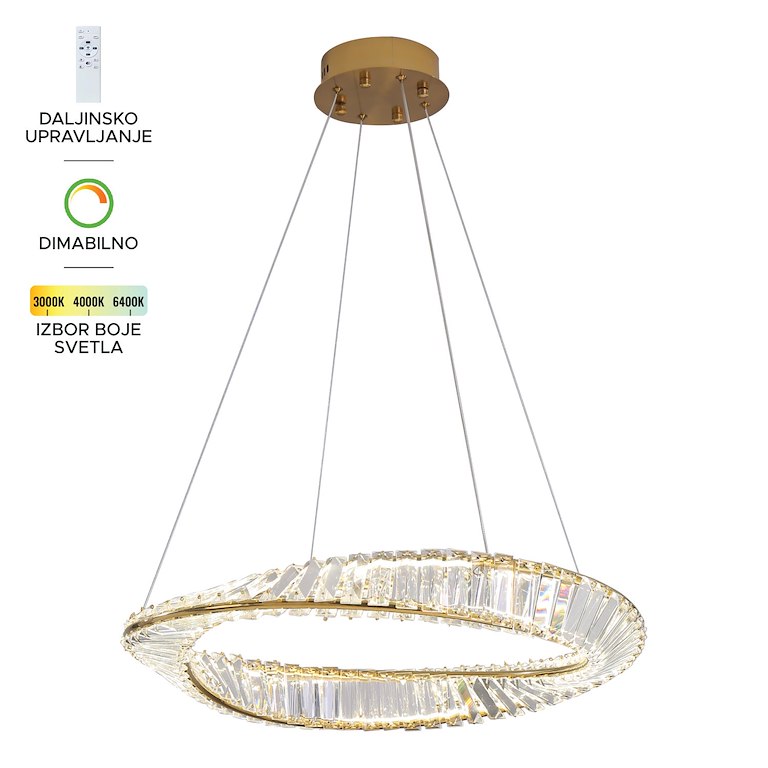 LED visilica KP6045-⁠55V T