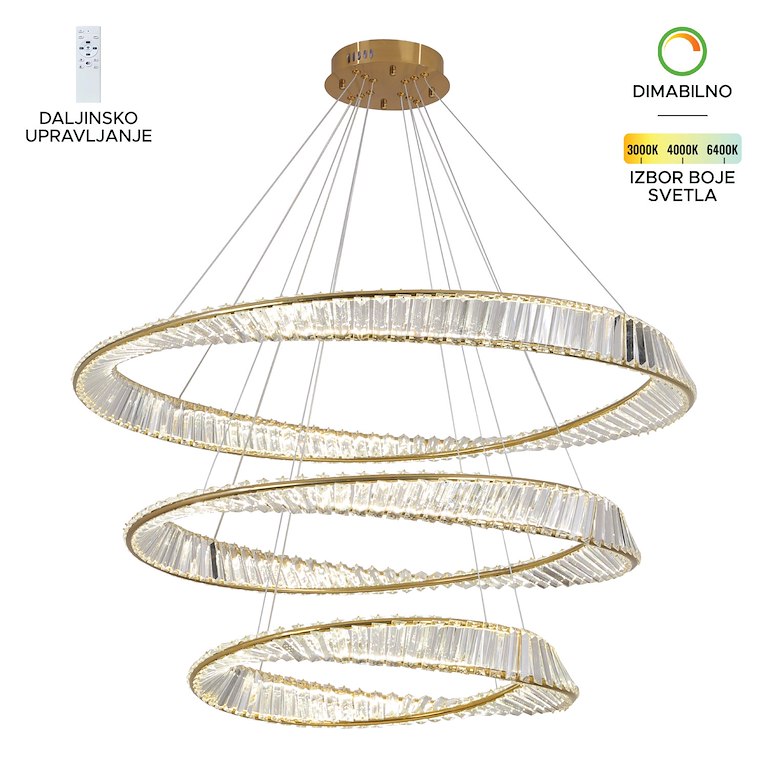 LED visilica KP6045-180V T