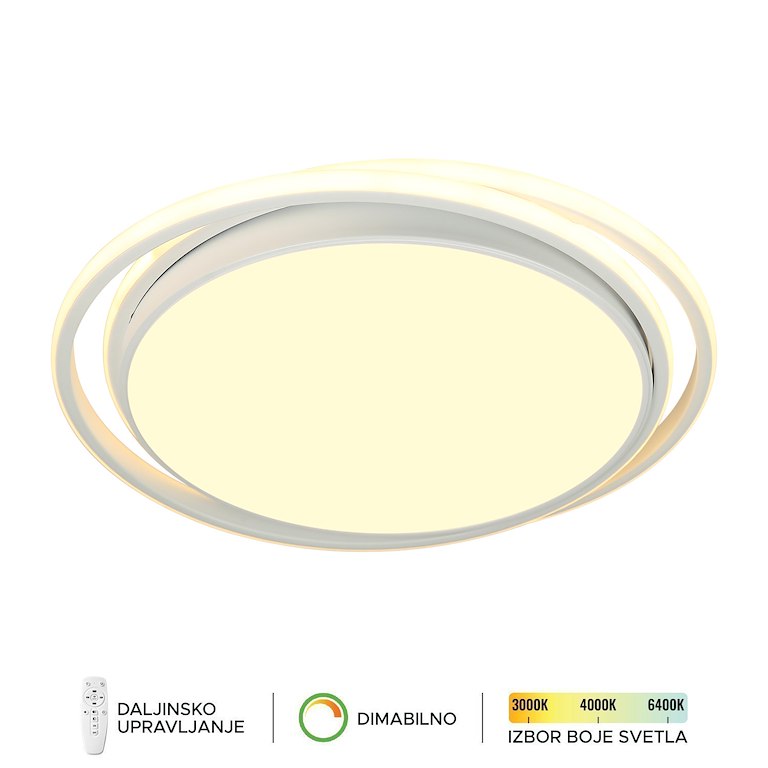 LED plafonska lampa F2821-55C WH