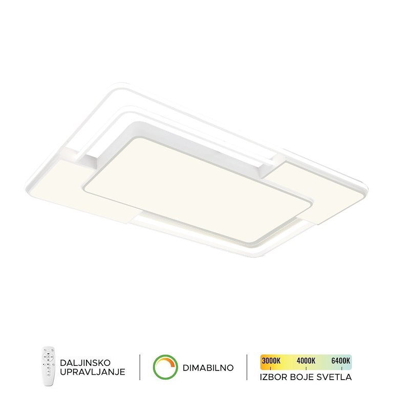 LED plafonska lampa F2823-128C WH