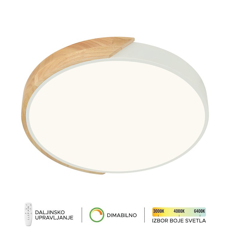 LED plafonska lampa F2811-⁠30C WH+WD