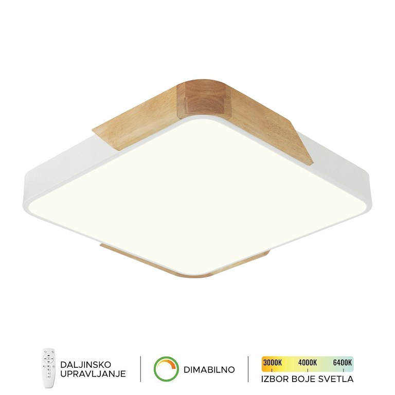 Plafonska lampa F2812-30C WH+WD