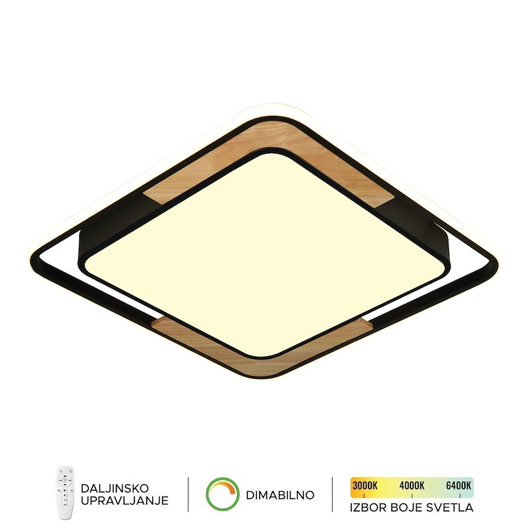 LED plafonska lampa F2820-⁠55C BK