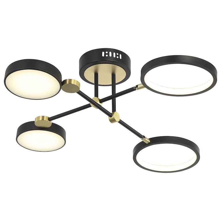 LED plafonska lampa F2036-⁠30C BK+SG