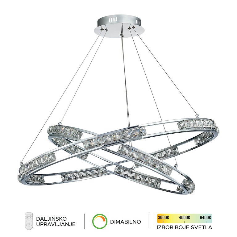 LED visilica KP6044-72V