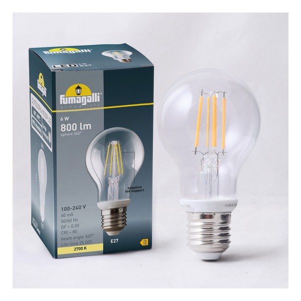 LED sijalica E27 6W Filament H.LED.FIL.3K