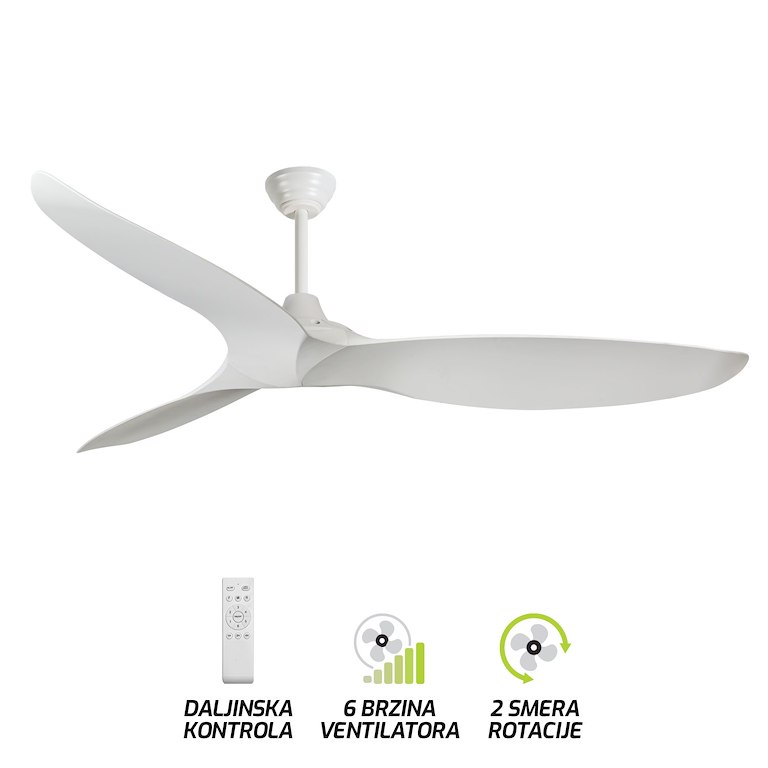 Plafonski ventilator FV3103-142 WH