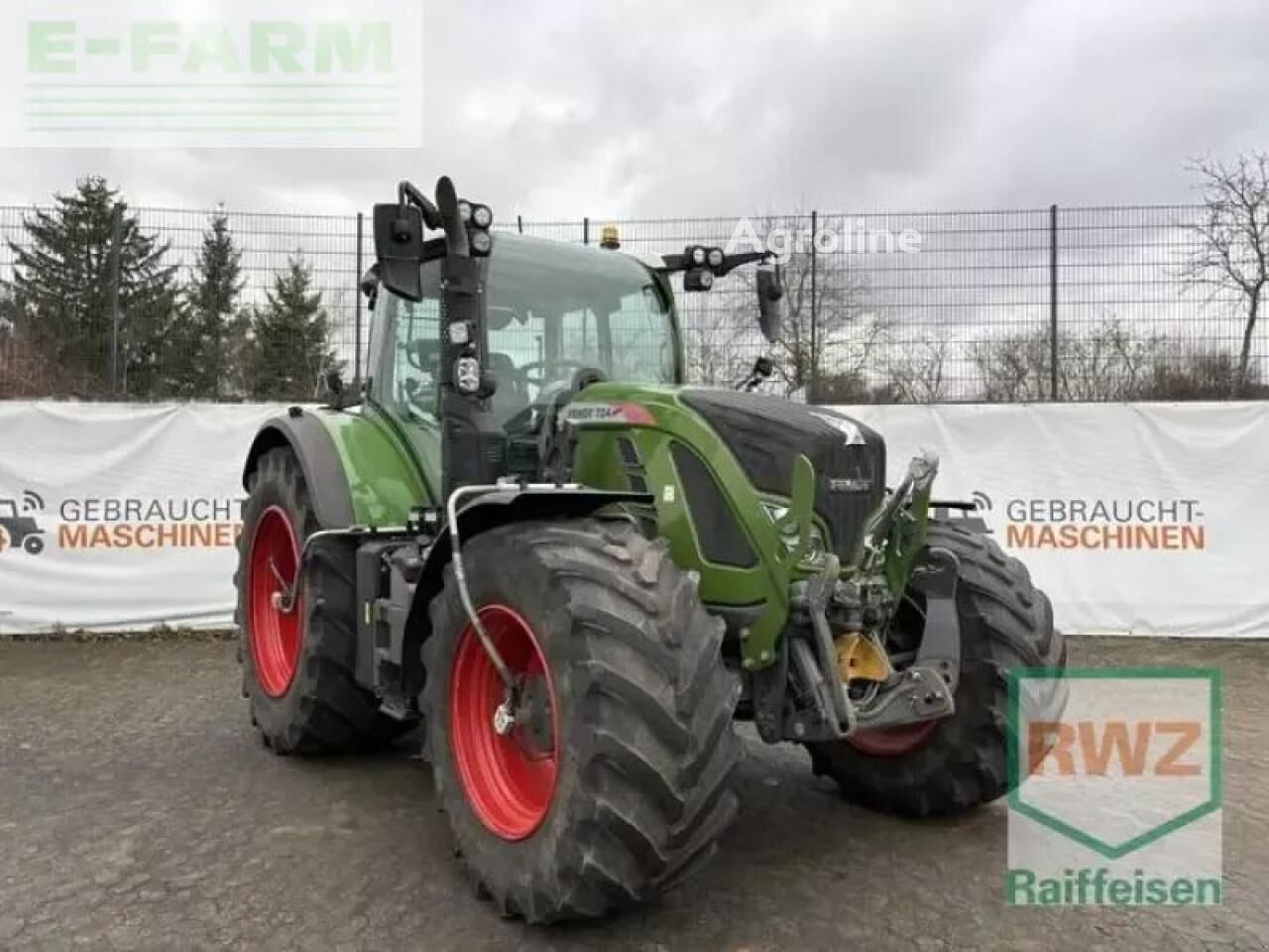 Fendt 724 vario traktor točkaš