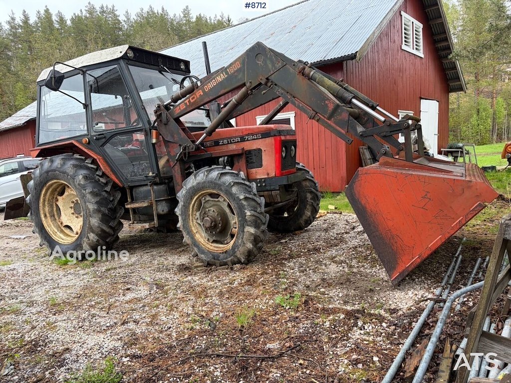 Zetor 7245 traktor točkaš