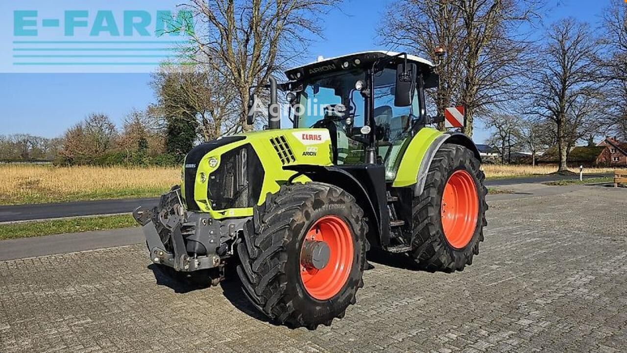Claas arion 660 cmatic traktor točkaš