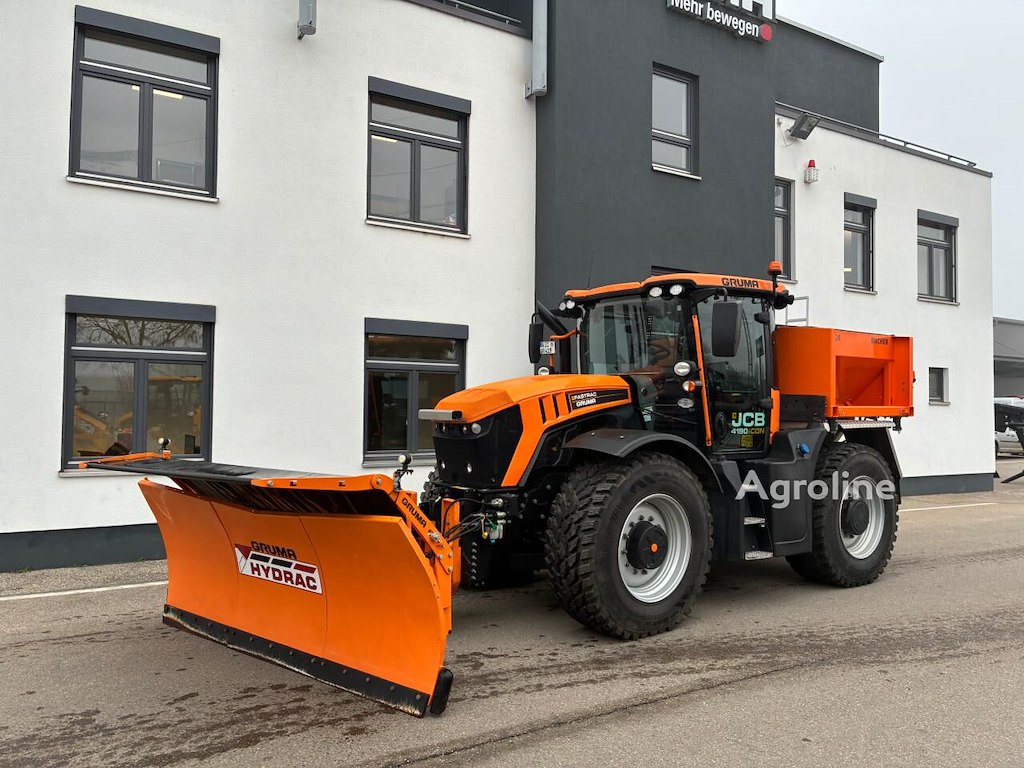 Novi JCB Fastrac 4190 iCON Kommunal traktor točkaš