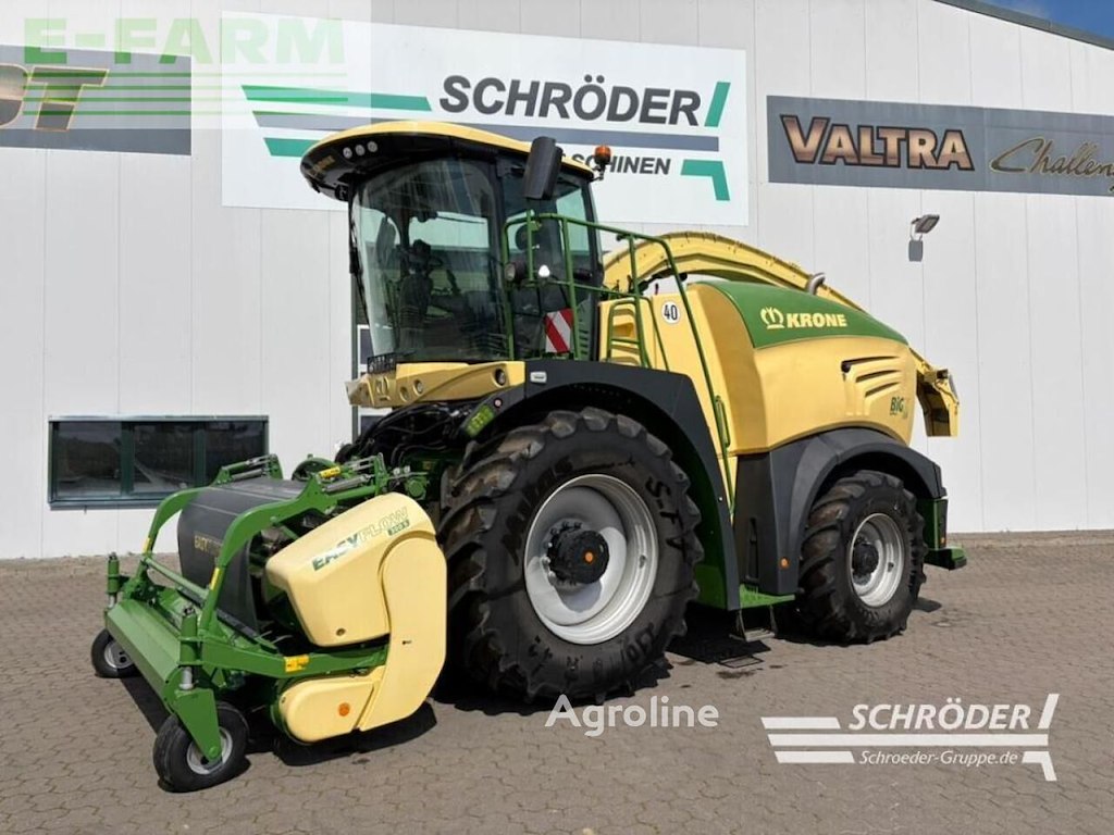 Krone big x 630 + easyflow + xcollect 750-3 krmni kombajn