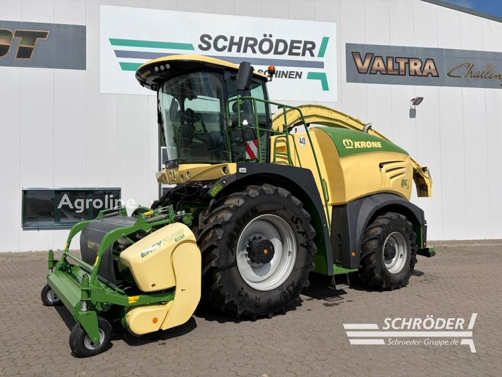 Krone BIG X 630 + EASYFLOW + XCOLLECT 750-3 krmni kombajn