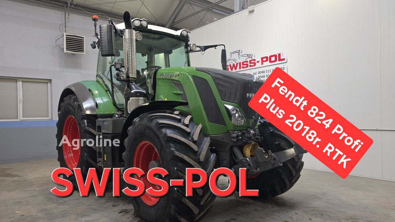Fendt 824 ProfiPlus Vario GPS traktor točkaš