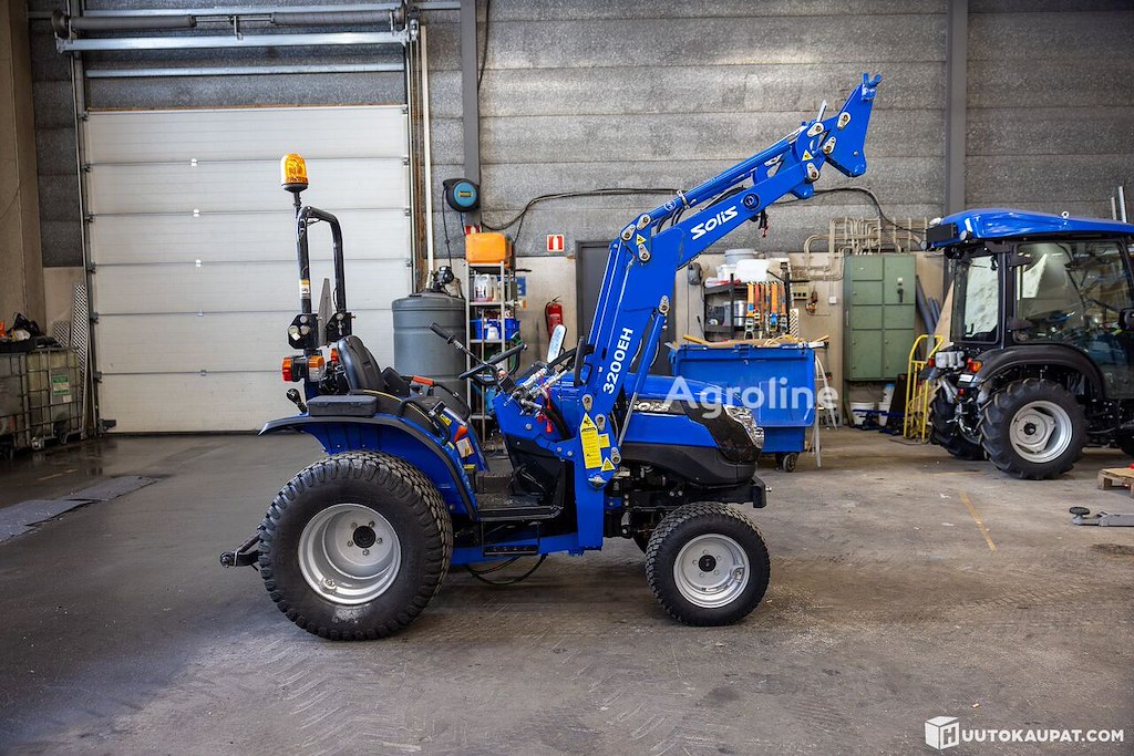 Prodaje se Solis 26 6+2 4WD with front loader, only 120 h, 2022, Helsinki mini traktor na aukciji