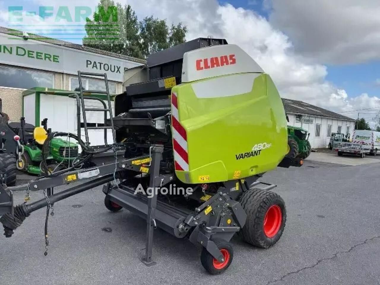 Claas variant 480rf balirka za četvrtaste bale