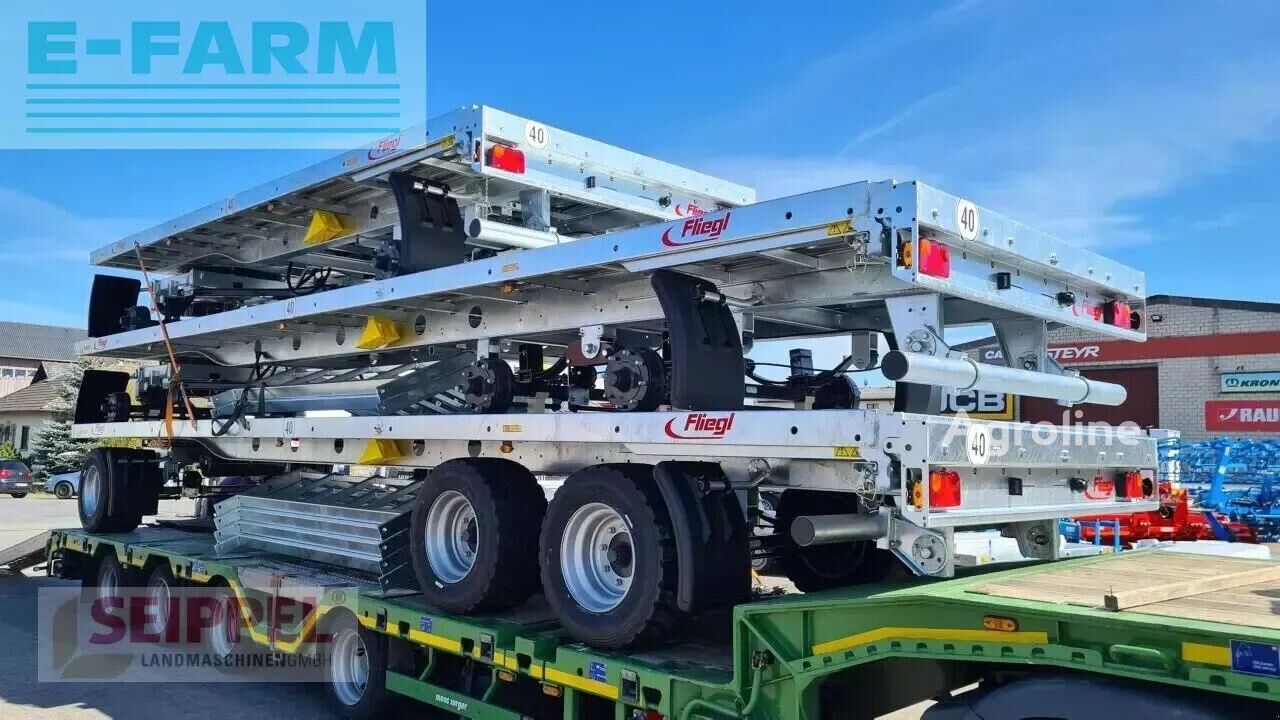 Fliegl Fliegl zpw 120 b ballenwagen prikolica za seno