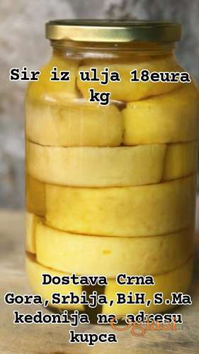 Prodajem Sir iz ulja 18eura kg