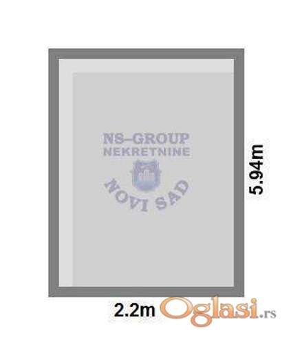 Garazno mesto u suterenu zgrade 12m2