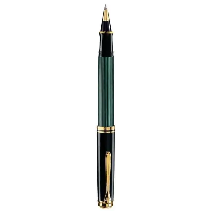 Olovka roler Souveran R400 crno/zelena Pelikan