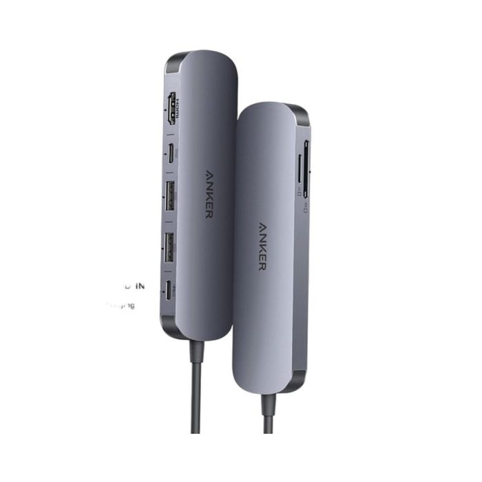 USB Hub Anker Nano 7u1 USB-C Gray