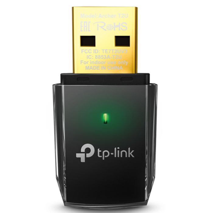 USB WiFi adapter TP-Link Archer T2U AC600 Wireless Dual Band USB