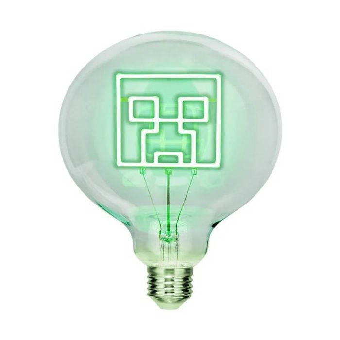 Sijalica Paladone Minecraft Creeper LED Neon E27 Green