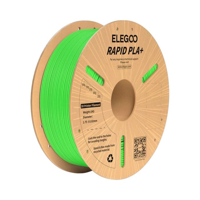 Filament Elegoo RAPID PLA+ 1.75mm 1kg Green