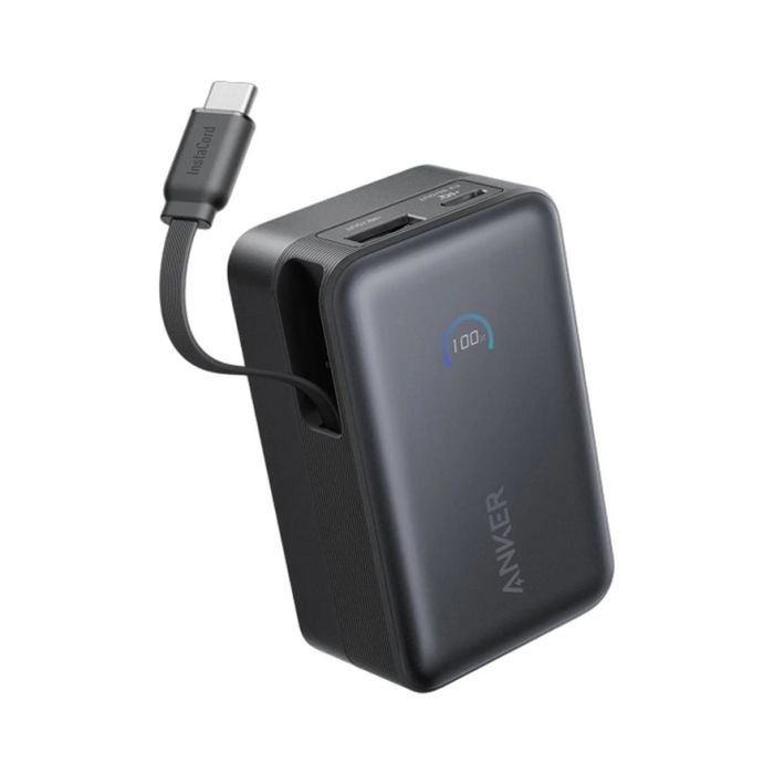 Power Bank Anker Nano 10.000mAh 45W USB-C Cable Black
