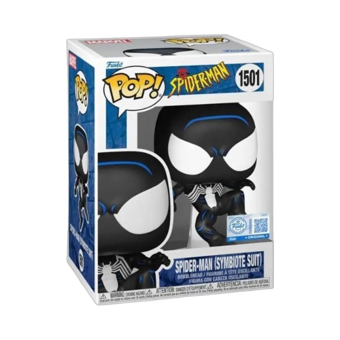 Figura Funko POP! Marvel - Spider-man - Spiderman Tv - Black Suit Spidey