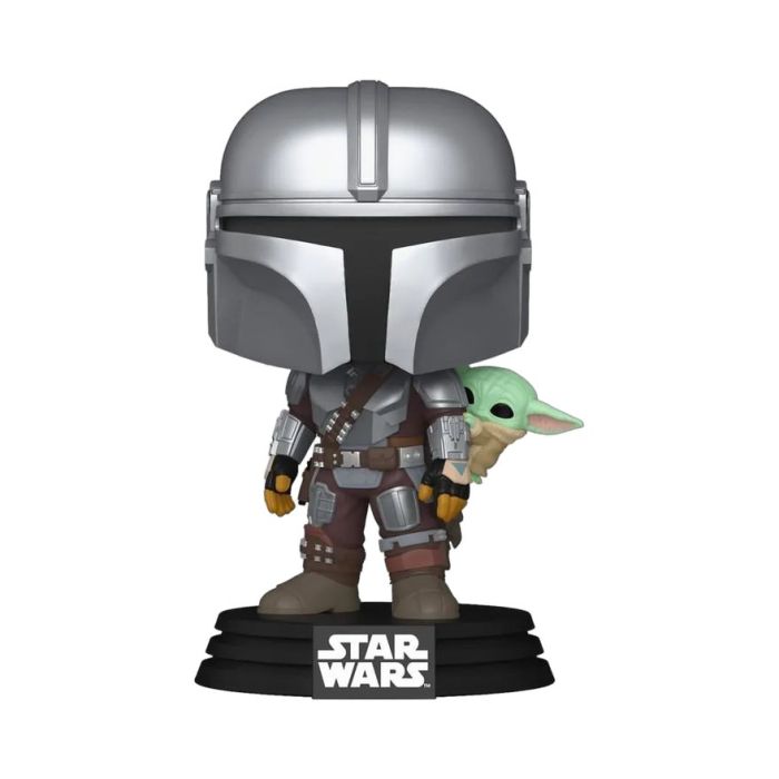 Figura Funko POP! Star Wars: The Mandalorian & Grogu - The Mandalorian w/Grogu