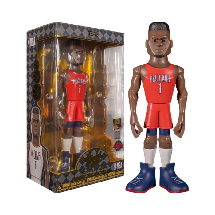 Figura Funko Gold - 12" NBA: Pelicans - Zion Williamson