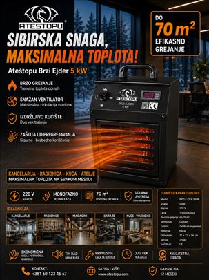 ATESTOPU ELECTRIC HEATER Industrial Heating Sys