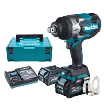 Makita TW001GU201 Aku udarni ključ 3/4" 40V XGT BL Motor 2050 Nm + 2x4.0Ah baterije + punjač