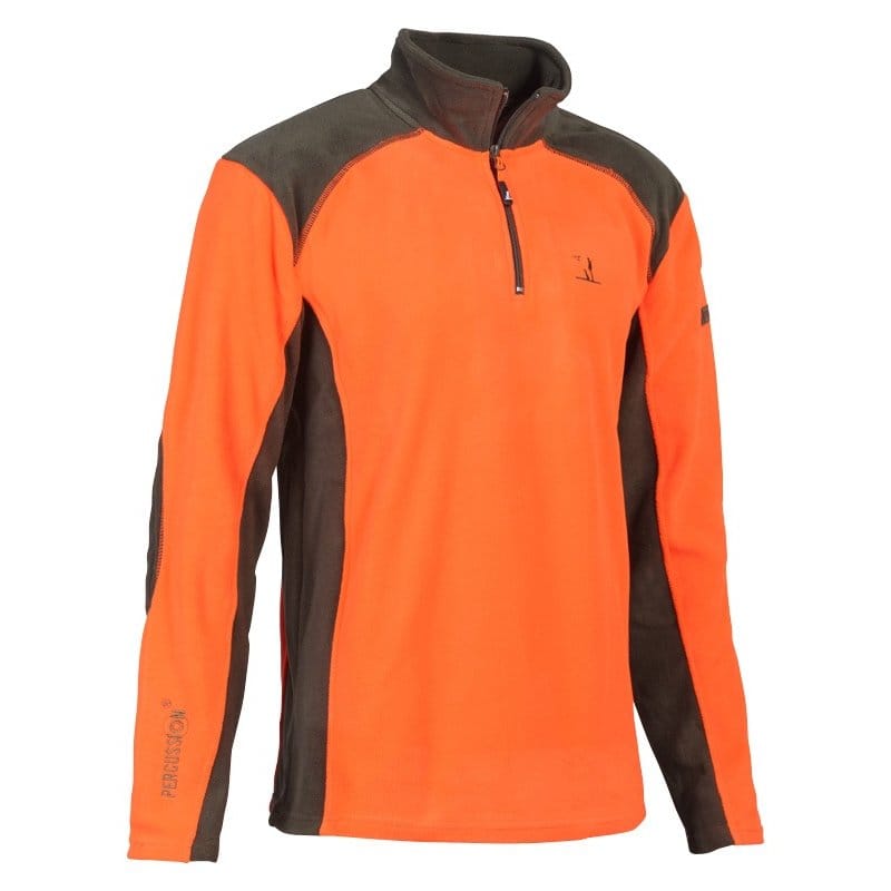 DUKS PERCUSSION 15153 FLEECE POLO ORANGE KAKI